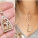 Buddha Necklace, 14K Gold Filled Chain, Cubic Zirconia Diamonds ...