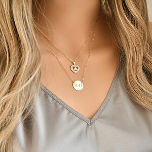 11:11 Number Necklace, All 14k Gold Filled, 925 Sterling Silver or 14k ...