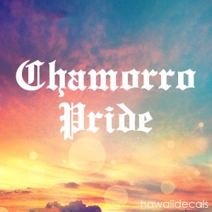 Guam Sticker Chamorro Pride Sticker Vinyl Decal Sticker Guam Stickers ...