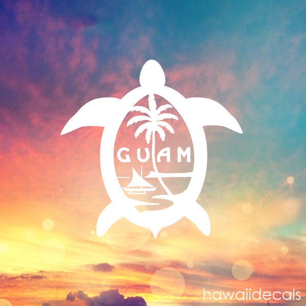 Guam Seal Decal - Etsy