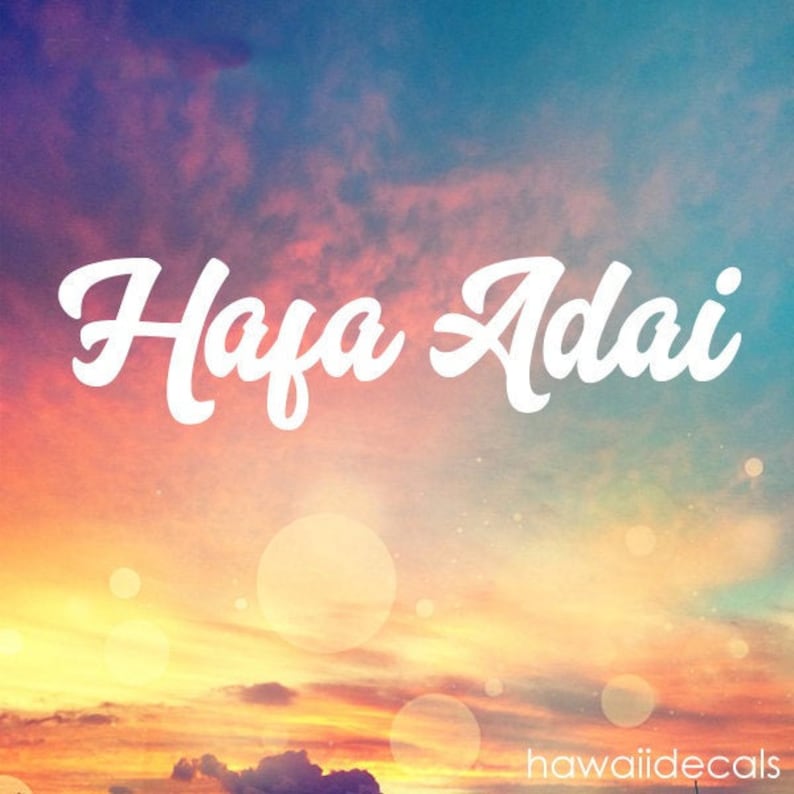 Guam Sticker Hafa Adai Sticker Vinyl Decal Sticker Guam - Etsy