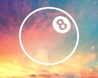 8 Ball Billiards Pool Sticker Decal - Etsy