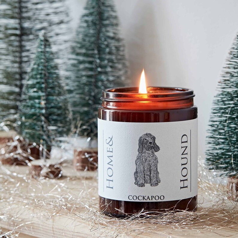 Cockapoo Candle Dog Memory Candle Cockapoo Gift - Etsy UK