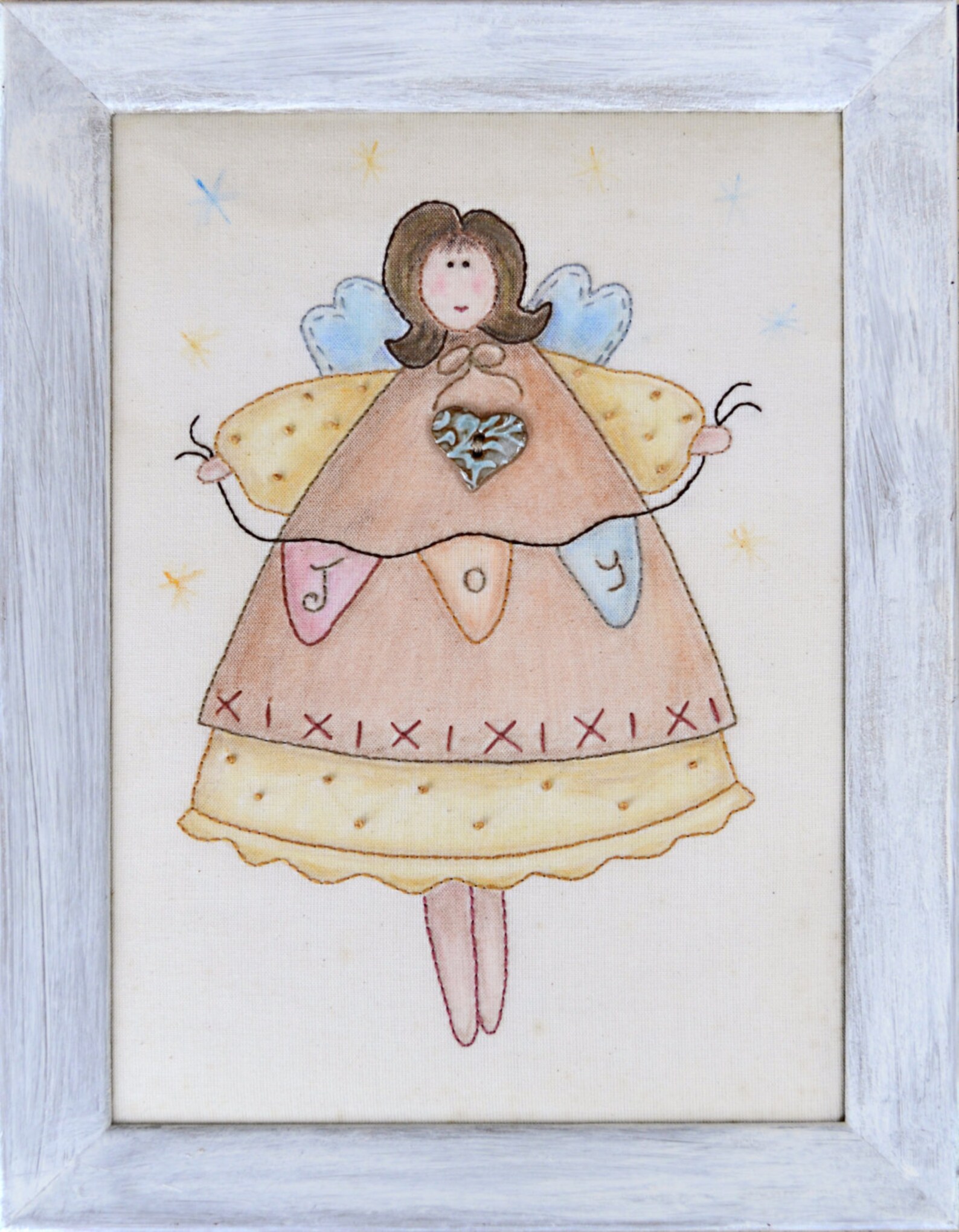 Pdf Sewing Pattern ANGEL FABRIC Framework-stuffed Sewing Pattern, Angel ...