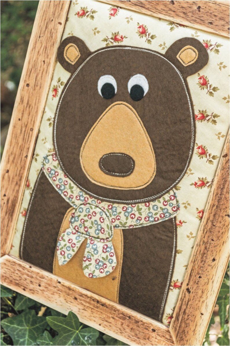 Pdf Sewing Pattern FABRIC Framework-stuffed Sewing Pattern, Bear and Fox Framework Pattern, Fall ...