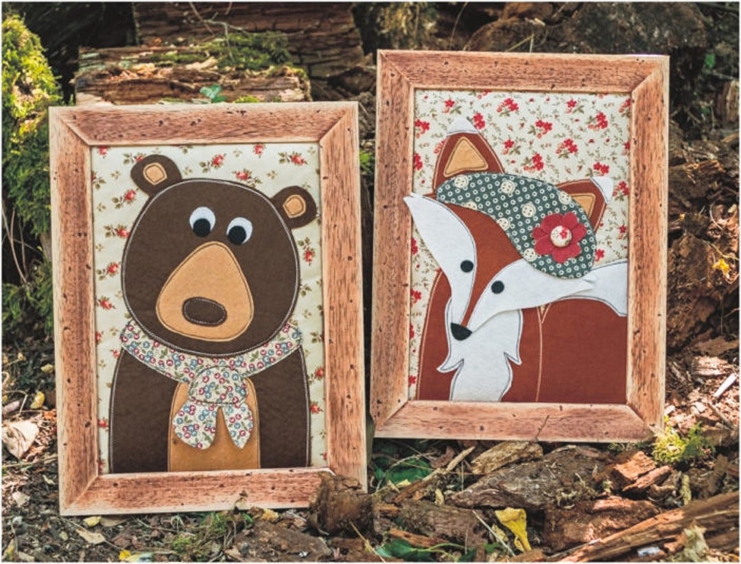 Pdf Sewing Pattern FABRIC Framework-stuffed Sewing Pattern, Bear and ...