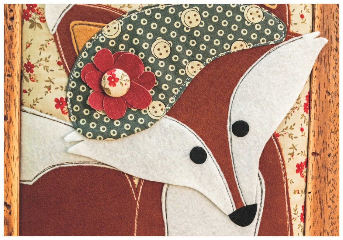 Pdf Sewing Pattern FABRIC Framework-stuffed Sewing Pattern, Bear and Fox Framework Pattern, Fall ...