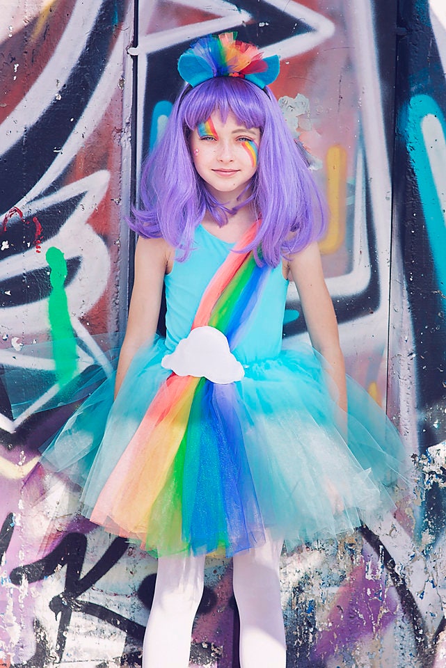 Rainbow Ballerina Costume