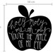 HOLY MOLY Wall Sticker Quote Wall Sticker Quirky Wall Art Retro Quote ...