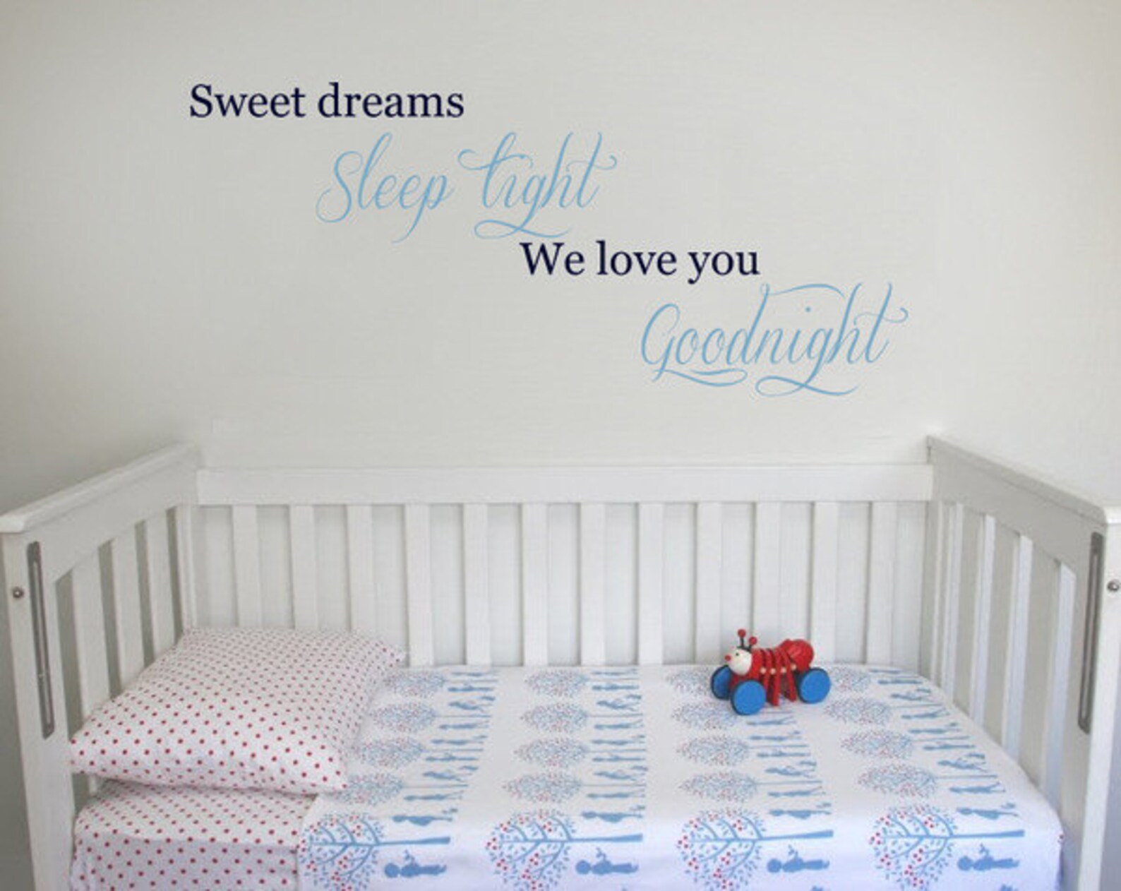 SWEET DREAMS Wall Decal | 100 X 50cm / 39 X 20 Inches - Etsy