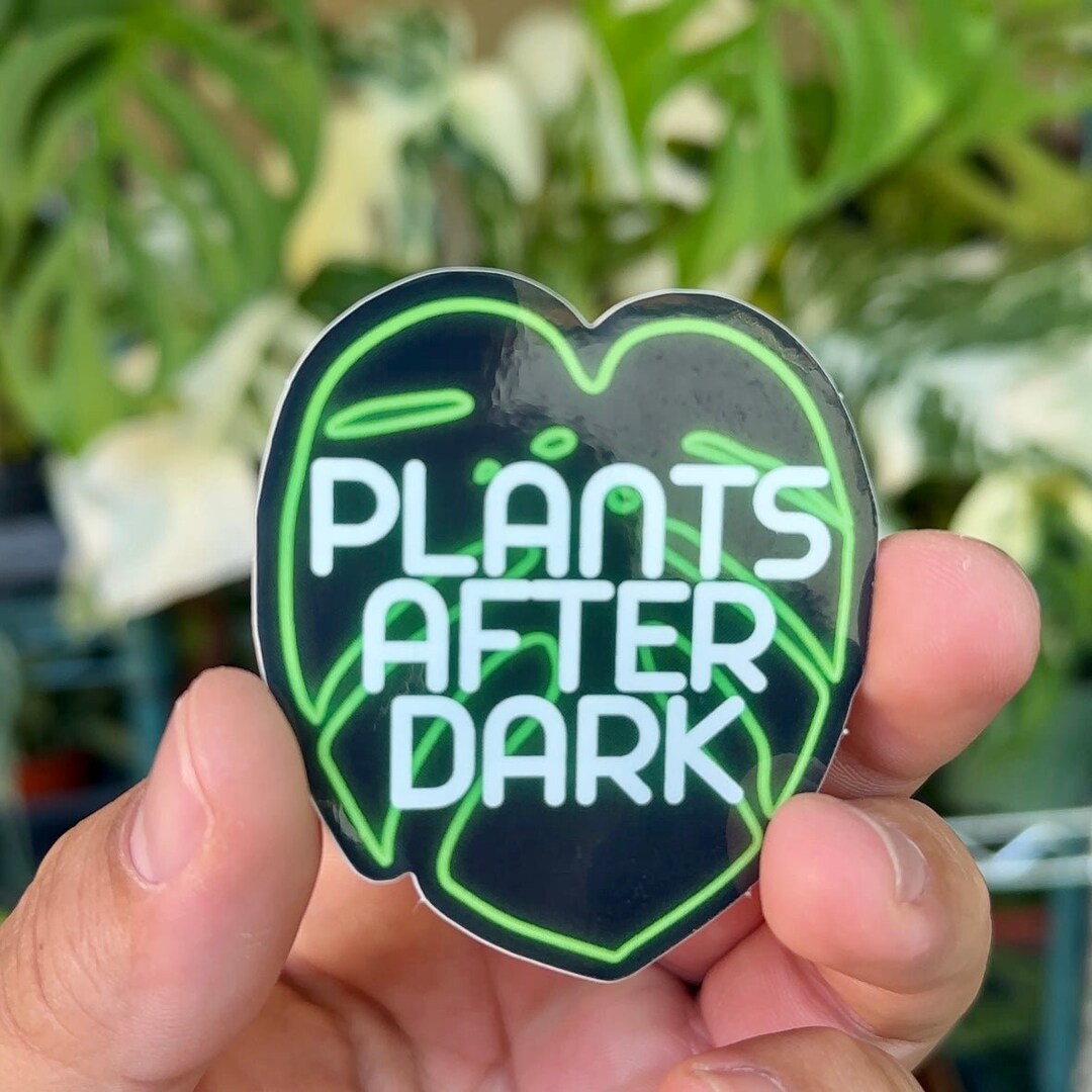 Plants After Dark Sticker - Etsy