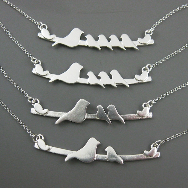 Bird Necklace - Etsy