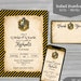 Hogwarts-harry Potter-hufflepuff-birthday Invitation-instant Download ...