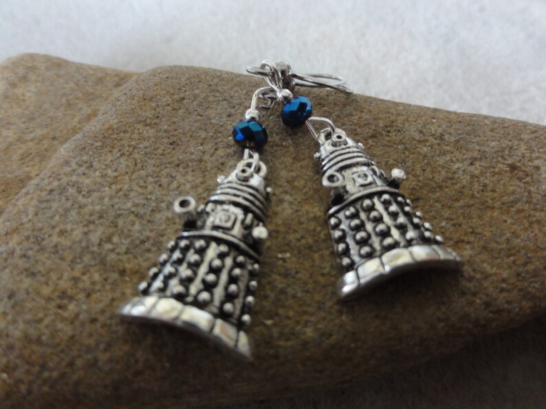Dalek Earrings - Etsy