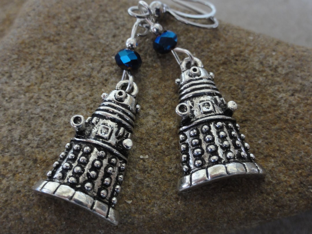 Dalek Earrings - Etsy