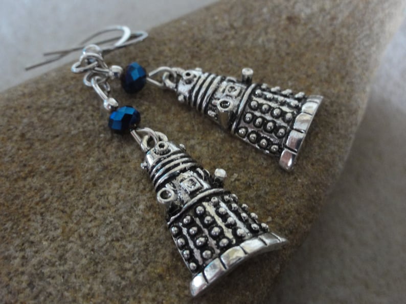 Dalek Earrings - Etsy