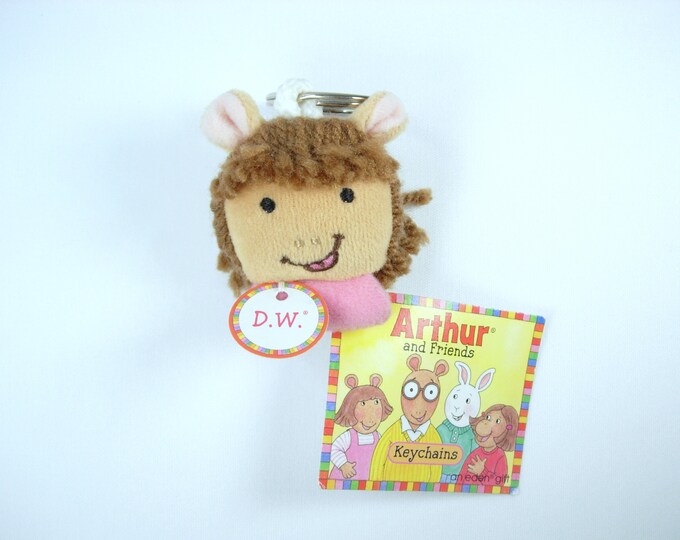 D.W. From Arthur PBS Kids Show Plush Vintage Keychain 1998 New Old ...