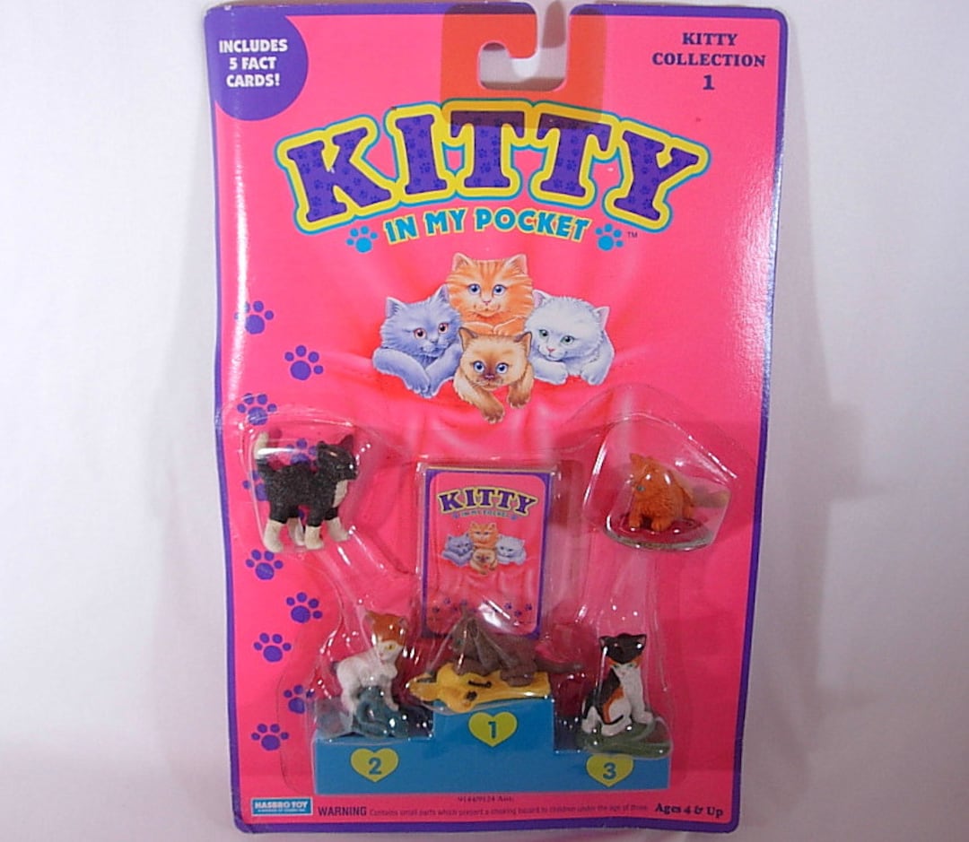 Kitty in My Pocket Collection 1 1994 Hasbro Morrison - Etsy