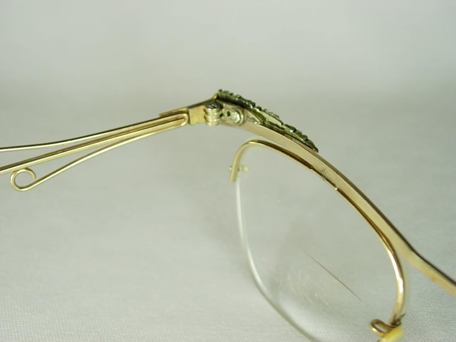 Bausch & Lomb Vintage 1/10 12K GF Semi-Rimless Eyeglass Frames | Etsy