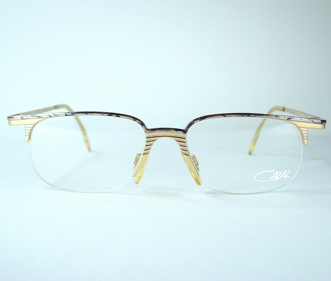 Vintage Cazal New Old Stock Semi-rimless Eyeglass Frames Made in ...