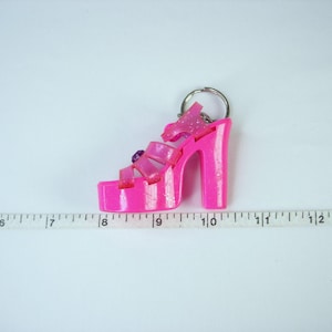 Lisa Frank LFI Groovy Chunky Platform Shoe or Sandal Vintage Keychain ...