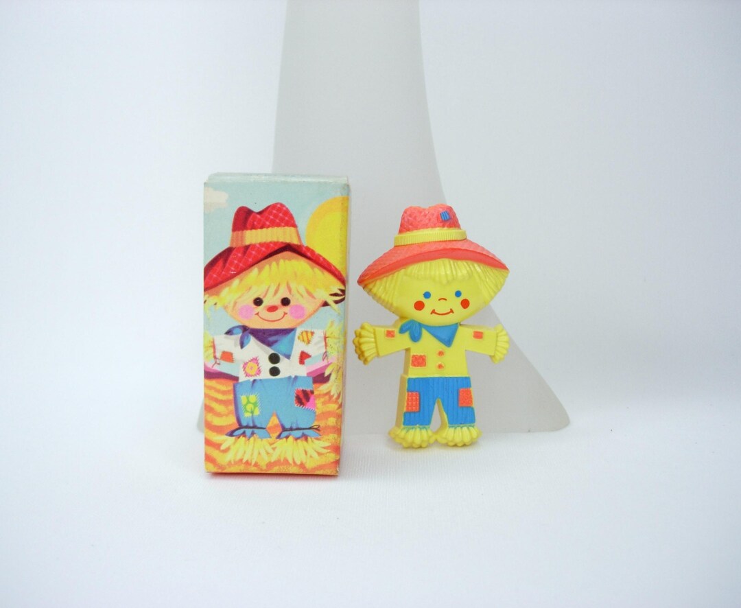Vintage Avon 1975 Pin Pal Peter Patches Scarecrow Fragrance Glace ...