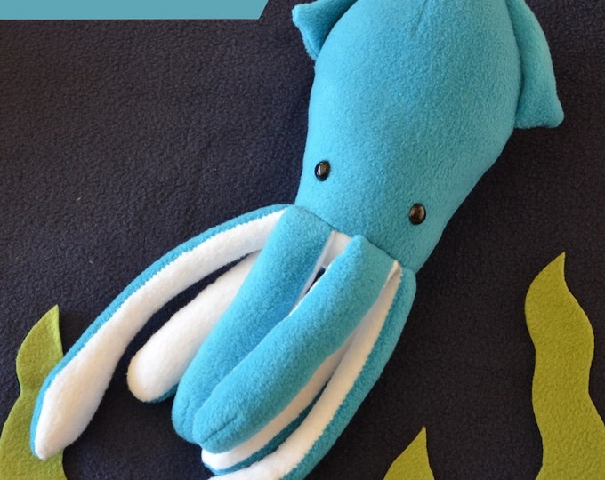 Squid Plush Pattern - Etsy