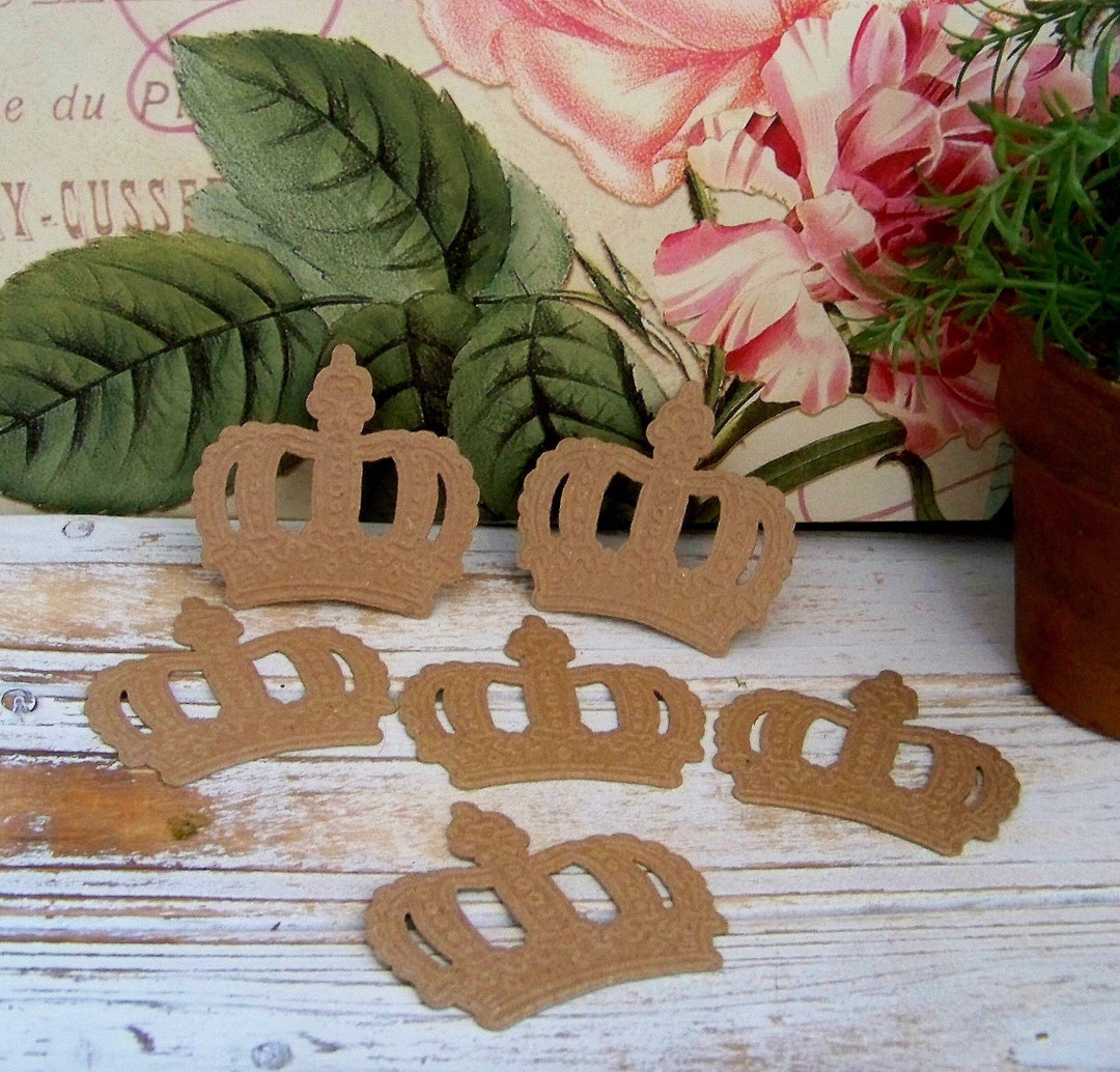 Cardboard Set of 6 Paper Crowns, Paper Crowns, Crown Collection ...