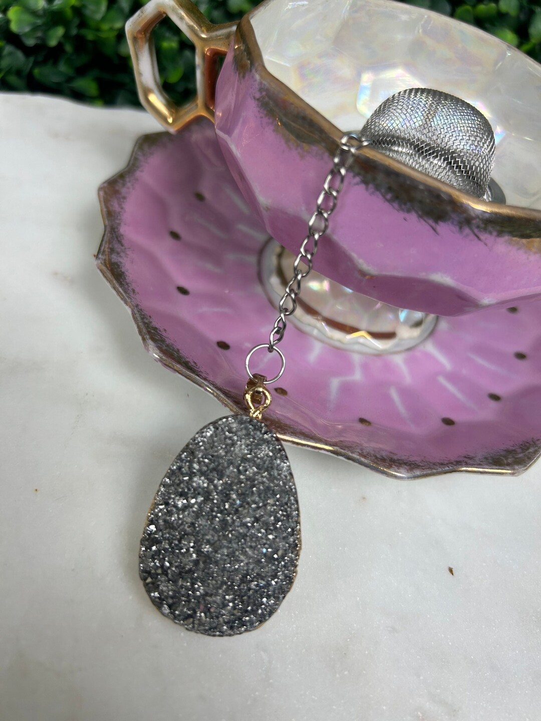 Crystal Tea Infuser, Tea Strainer, Tea Infuser Cute, Ritual Tea, Tea ...