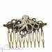 Steampunk Octopus Hair Comb by Puffycheeks - Etsy