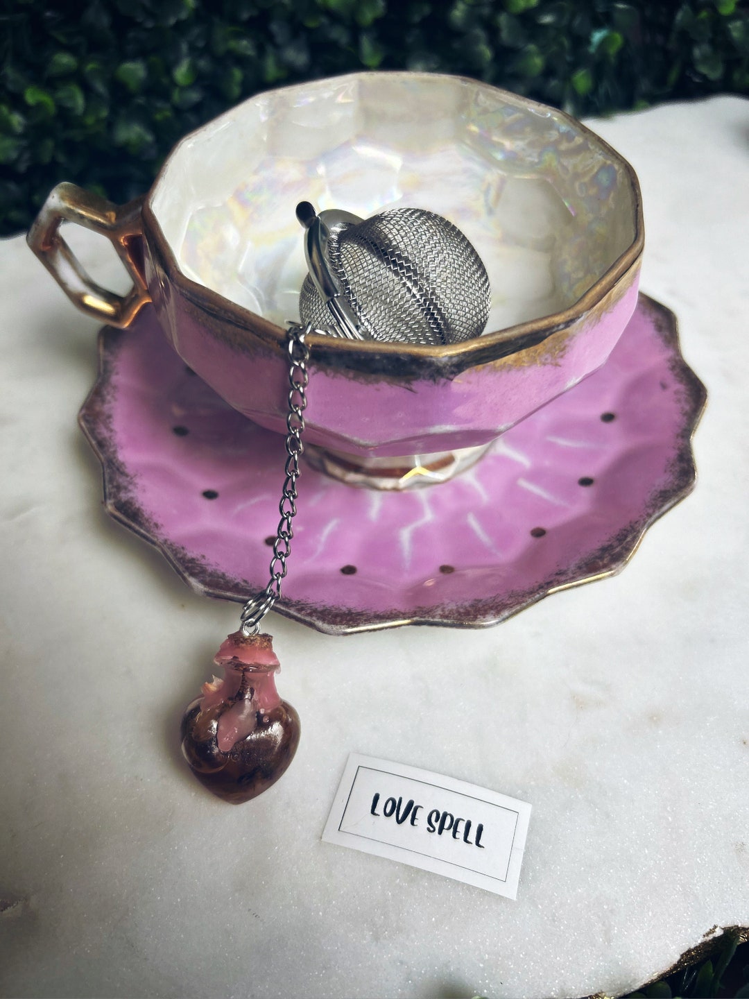 Love Spell Tea Infuser: Enchanted Loose Leaf Tea Steeper - Etsy