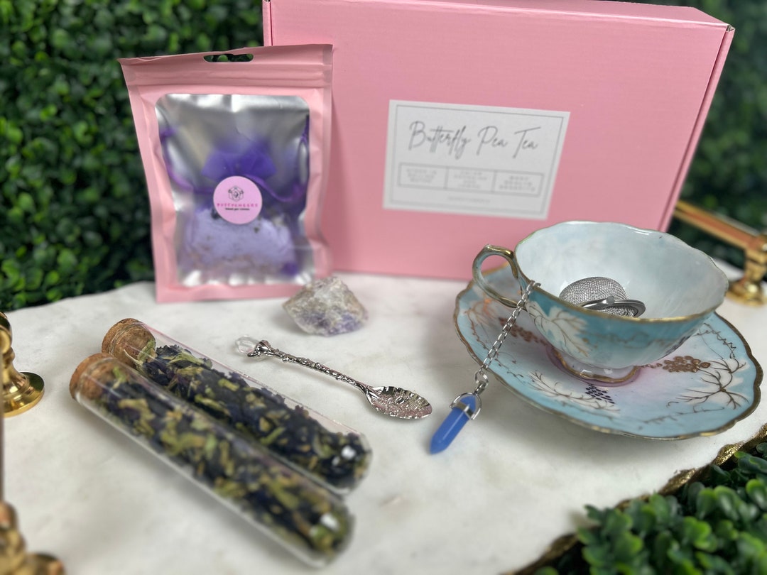 Blue Butterfly Pea Tea Box Set / Witch Spells / Ritual Spells / Magic ...