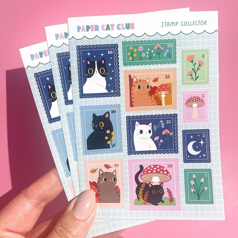 Sticker Sheet Small Cute - Etsy UK