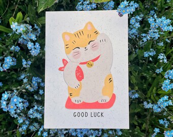 Lucky Cat - Etsy