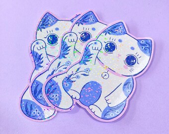 Kawaii Cat Stickers | Etsy
