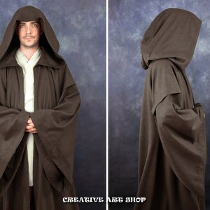 Traditional Jedi or Sith Robe With Hood - Etsy