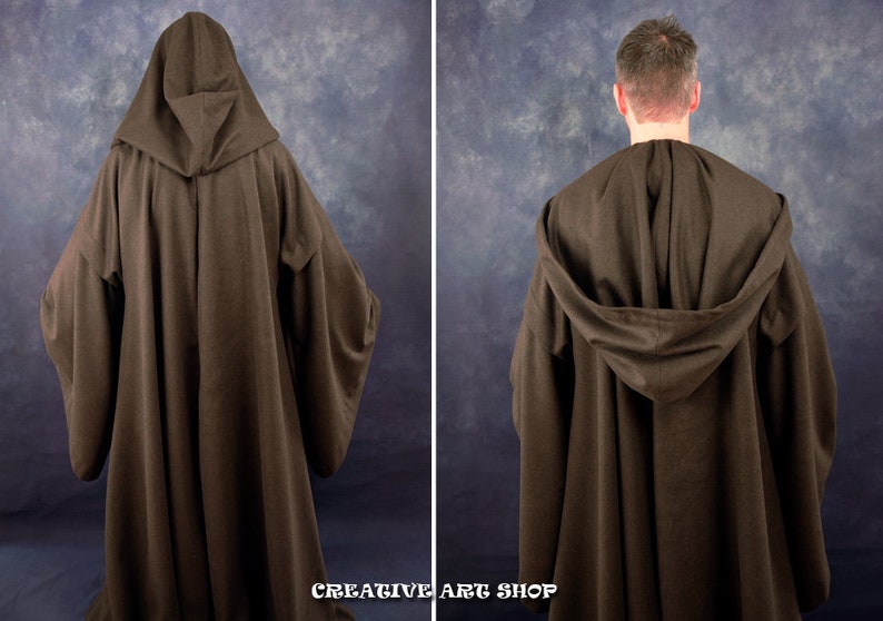 Traditional Jedi or Sith Robe With Hood - Etsy Australia