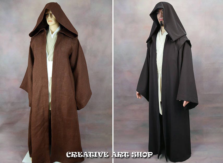 Traditional Jedi or Sith Robe with Hood | Etsy
