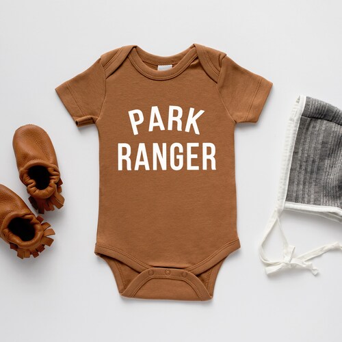 Park Ranger Organic Baby Bodysuit Modern GOTS Certified Baby - Etsy