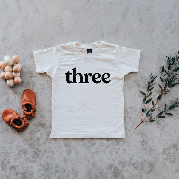 3 Year Old Shirt - Etsy