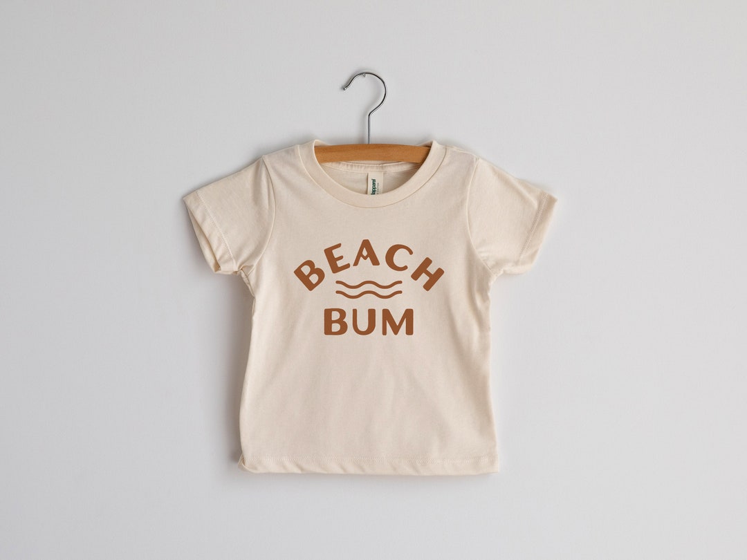 Beach Bum Kids and Baby T-shirt • Modern Kids Tee for Beach Vacation ...