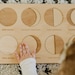 Moon Phase Puzzle Wooden Lunar Phase Moon Puzzle wood Chart of the Moon ...
