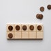Wooden Ten Frame & Counting Pieces Handmade Wood Board for - Etsy