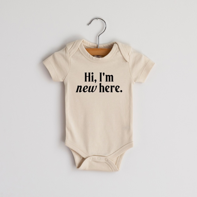 Im New Here Baby Bodysuit - Etsy