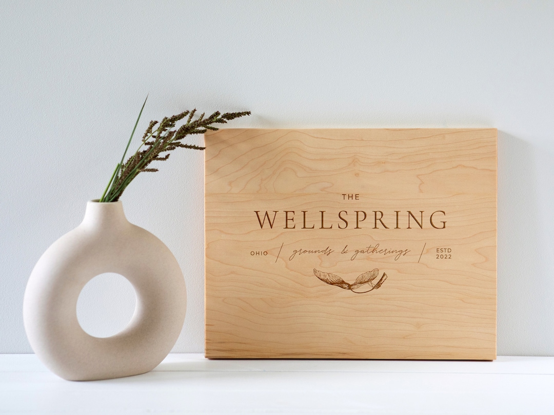 Custom Logo Cutting Board • Branded Design • handmade Cutting Board ...