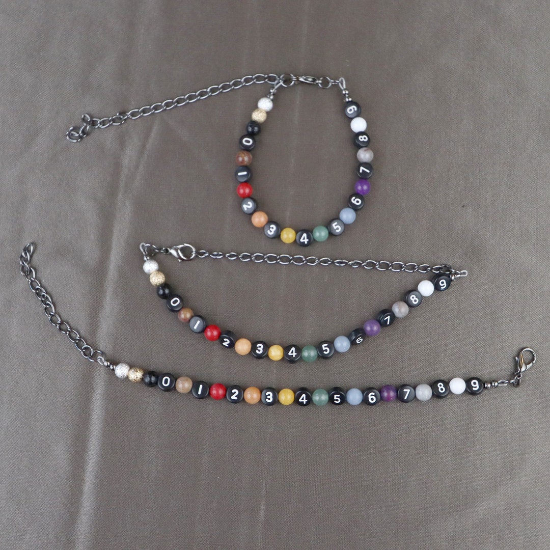 Resistor Color Code Bracelet With Arabic Numerals - Etsy