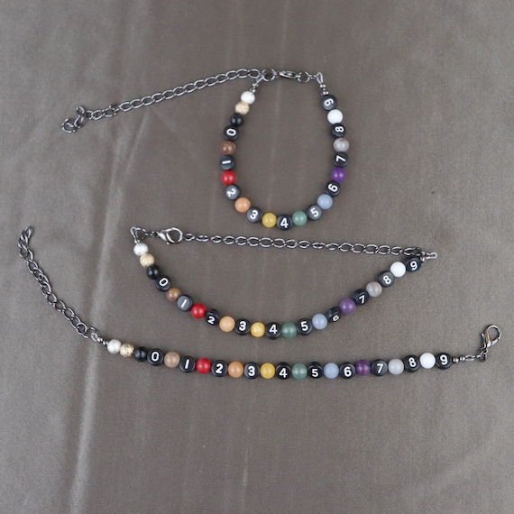 Resistor Color Code Bracelet With Arabic Numerals | Etsy