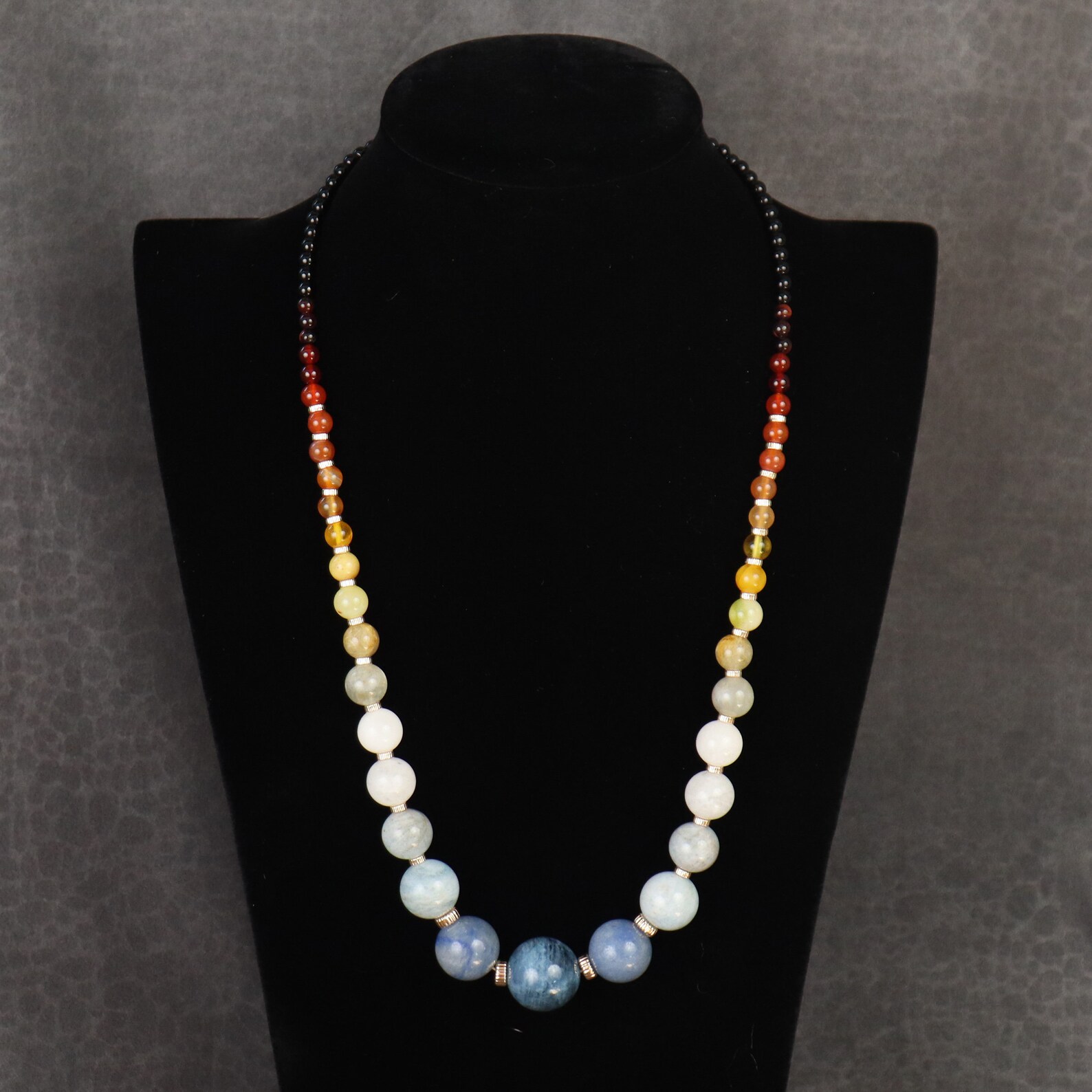 Red Dwarf to Blue Giant Hertzsprung-russell Gemstone Necklaces - Etsy