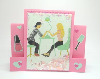 Pamper Birthday Card - Etsy