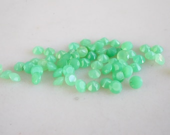 Light green gemstone | Etsy